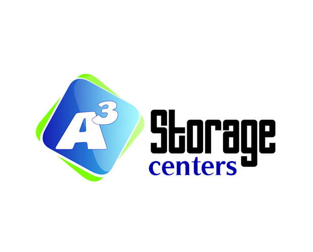 A3 Storage Centers Logo Design - Tracy Technologies